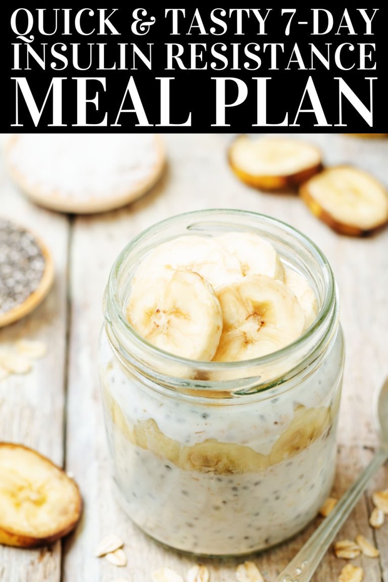 7-Day Meal Plan to Boost Insulin Sensitivity and Weight Loss: Your ...