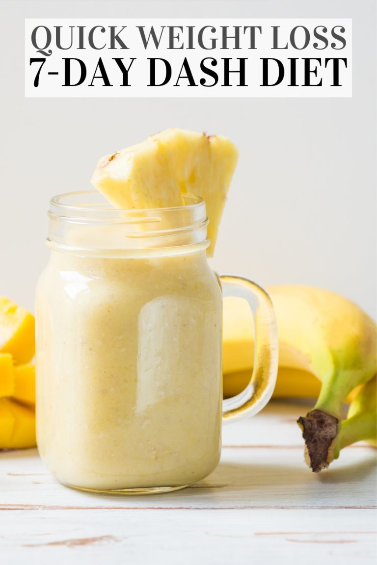 Jumpstart Your Weight Loss: 7-Day DASH Diet Meal Plan – CosmoGlamor