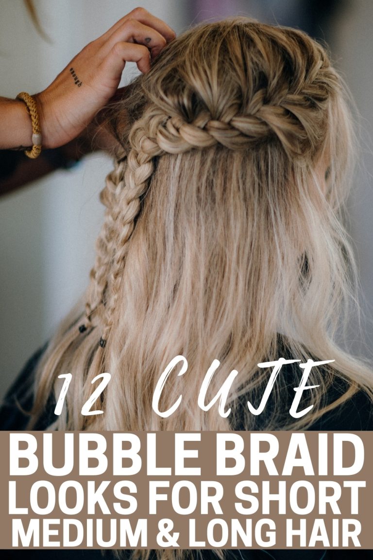 Quick & Cute: 12 Bubble Braid Hairstyles for Every Length - CosmoGlamor