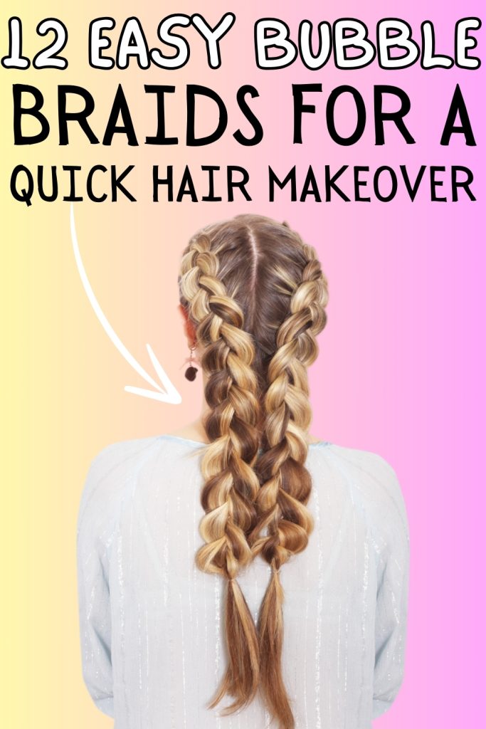 Quick & Cute: 12 Bubble Braid Hairstyles for Every Length - CosmoGlamor