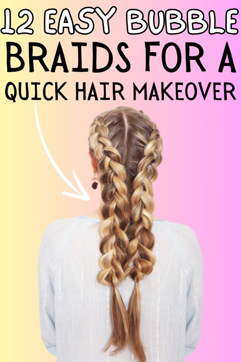 Quick & Cute: 12 Bubble Braid Hairstyles for Every Length - CosmoGlamor