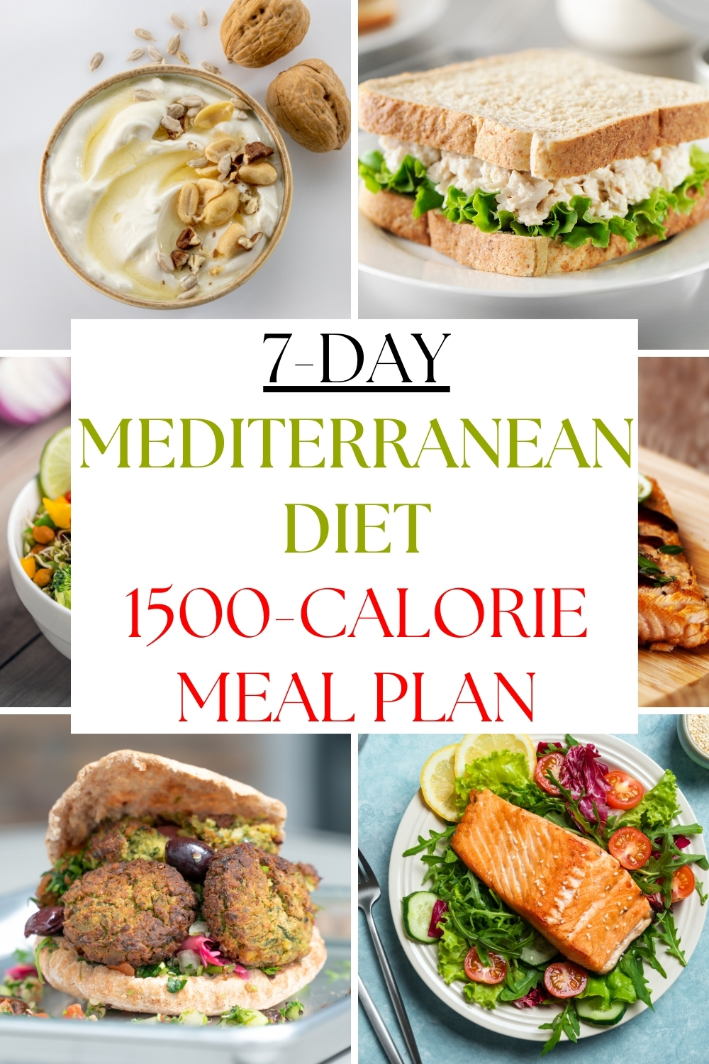 Mediterranean Diet 1500 Calorie Meal Plan: Your 7-Day Guide to ...