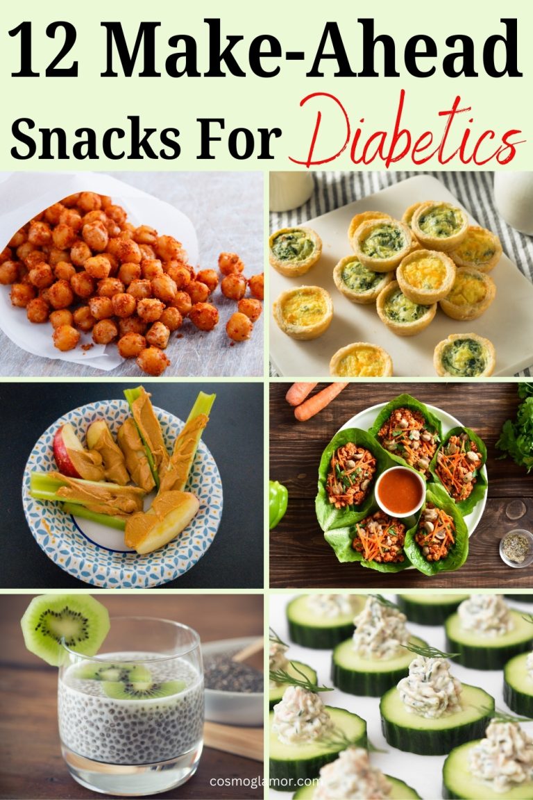 12 Make-Ahead Diabetic Snacks for the Week - CosmoGlamor