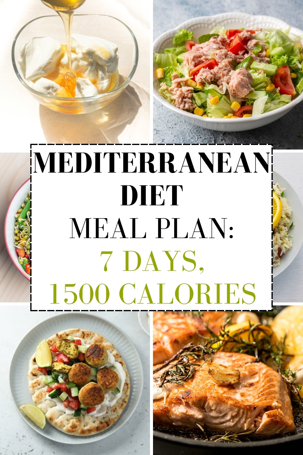 Mediterranean Diet 1500 Calorie Meal Plan: Your 7-Day Guide to ...