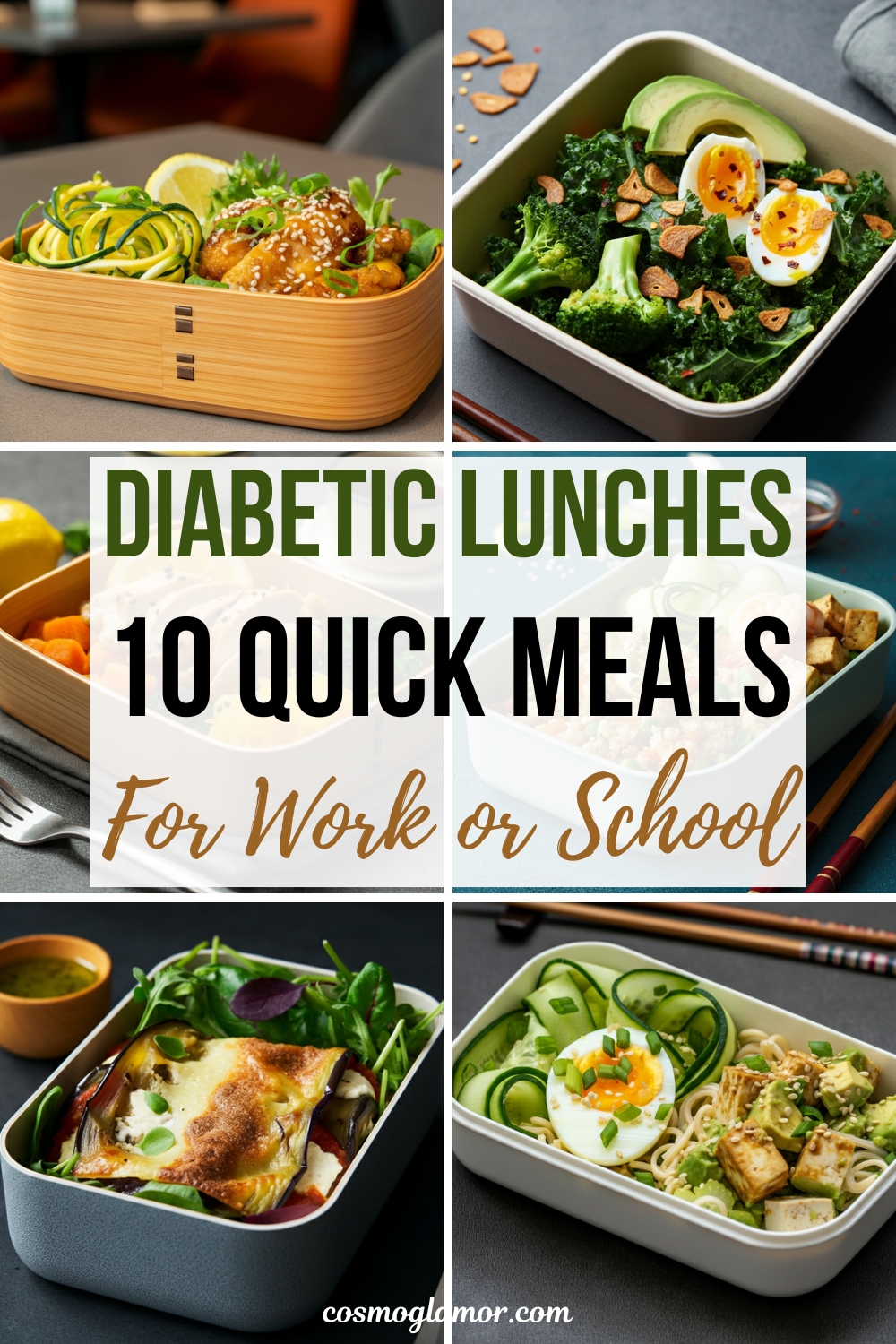 10 Diabetic-Friendly Lunch Ideas for Work or School - CosmoGlamor