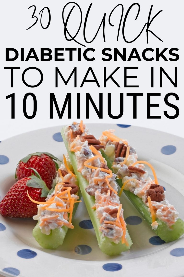 30 Diabetic Snacks You Can Make in Under 10 Minutes - CosmoGlamor