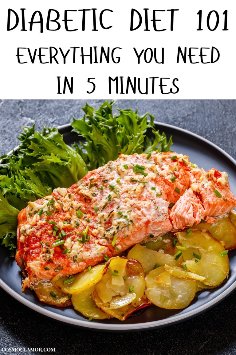 Diabetic Diet 101: Your 5-Minute Crash Course - CosmoGlamor