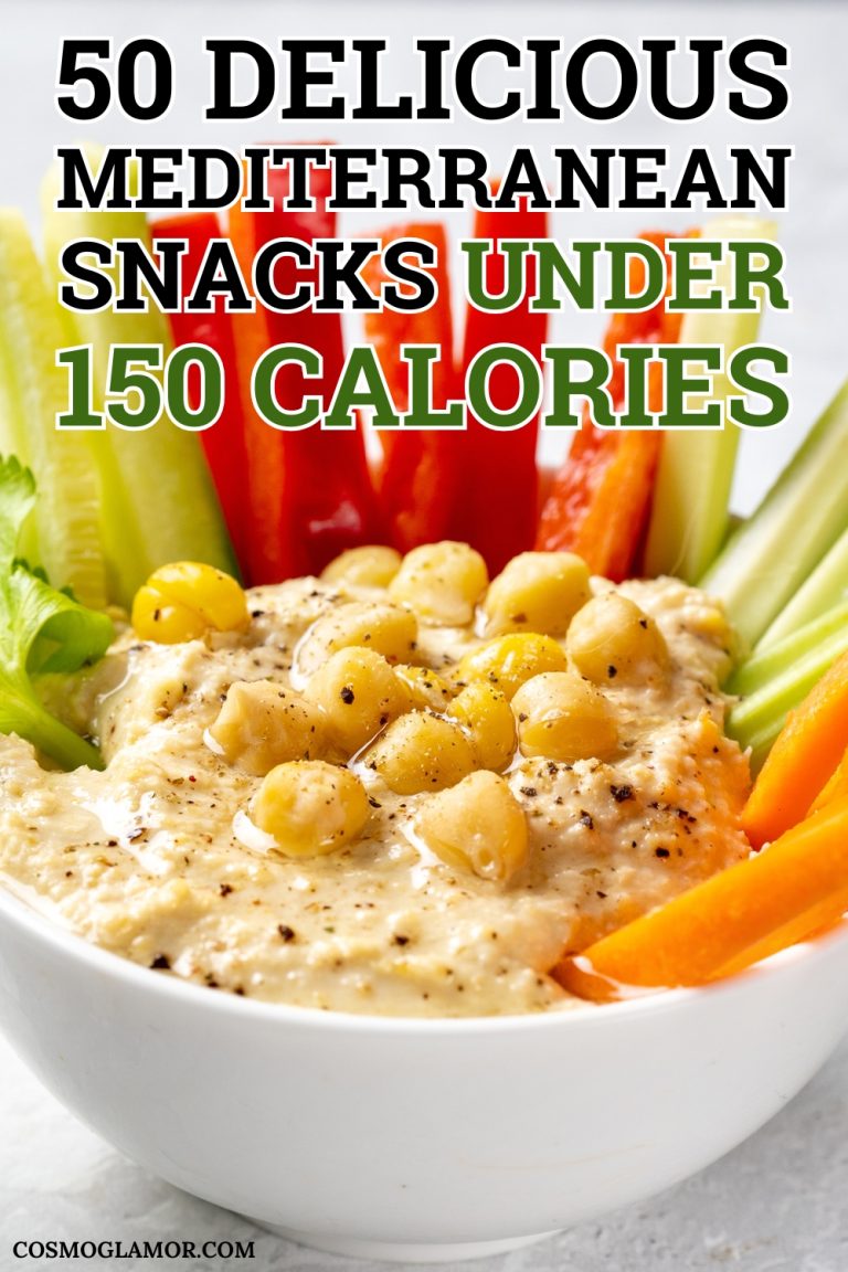50 Delicious Mediterranean Snacks Under 150 Calories - CosmoGlamor